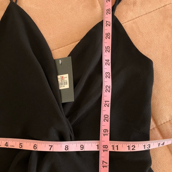 Dresses | New Wtags Low Cut Little Black Dress | Poshmark
